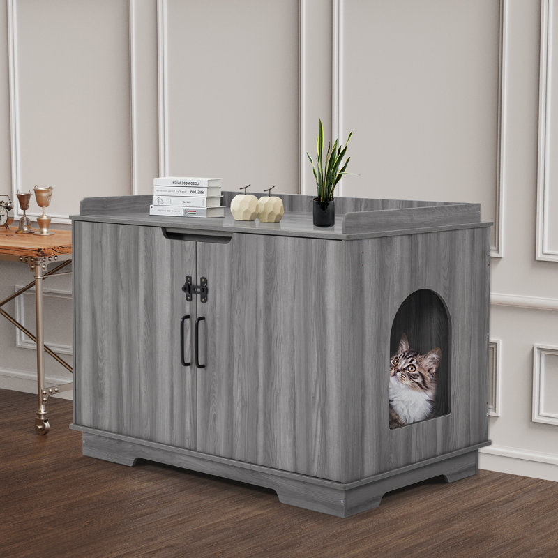 Cat litter bench store